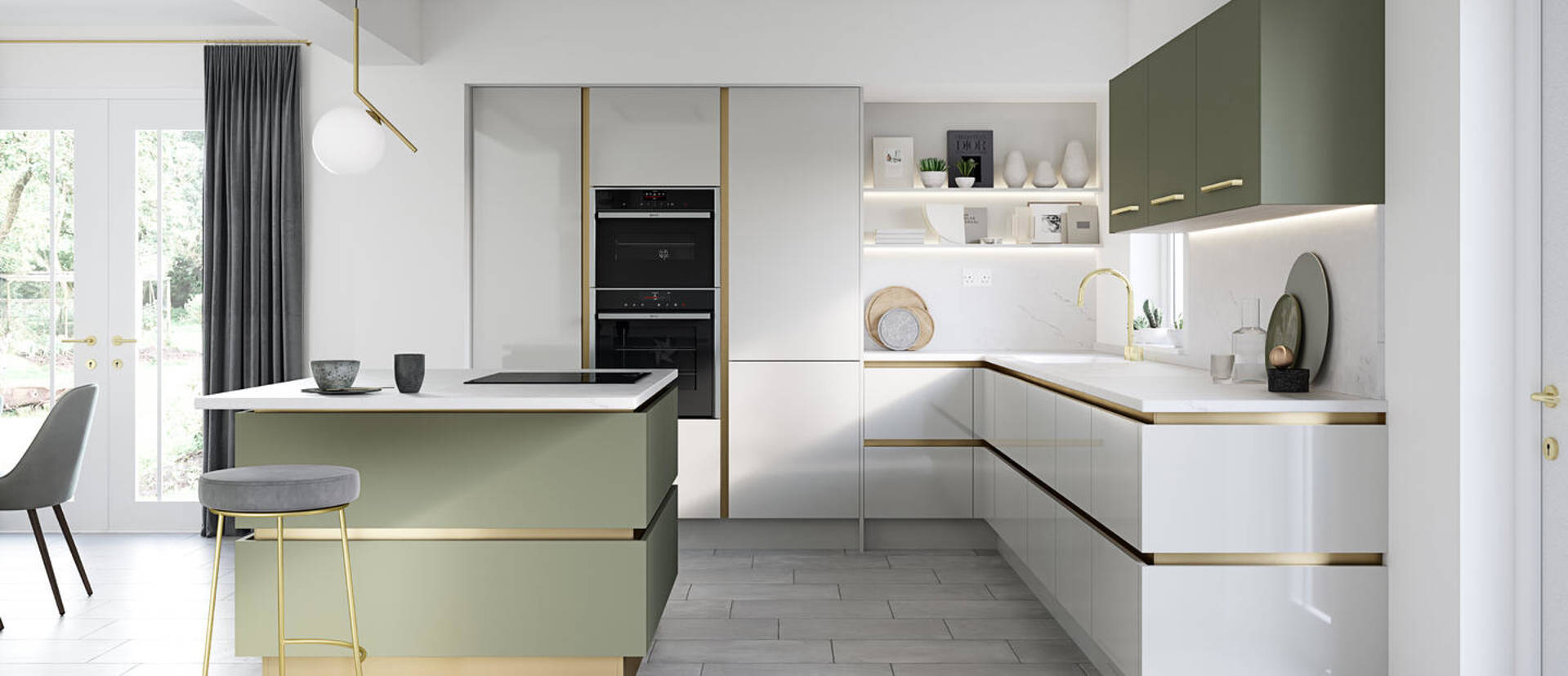 Porter Handleless Kitchens | Matt Handleless Kitchen